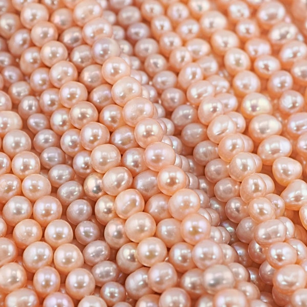 Peach Pearl Jewelry - Etsy
