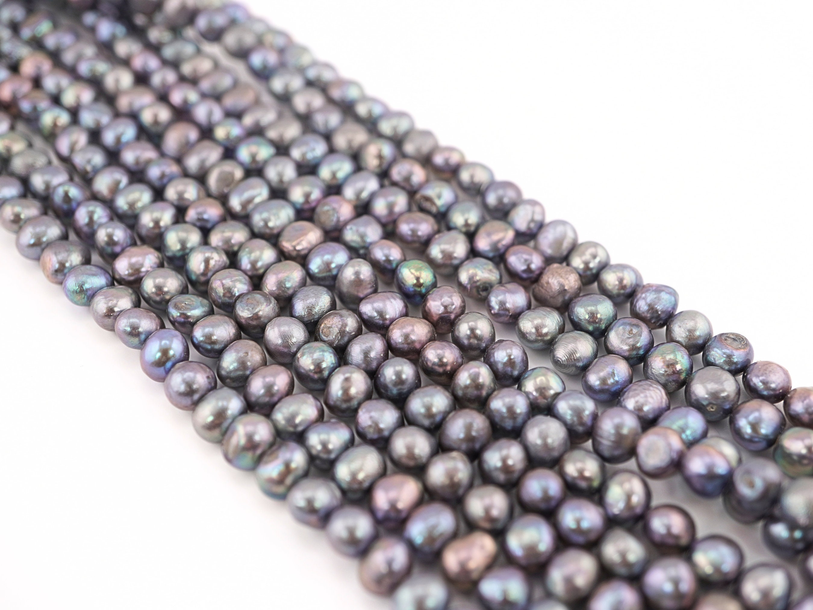 8 - 6 MM Potato Freshwater Pearls Beads Jewelry Making Supply - Etsy