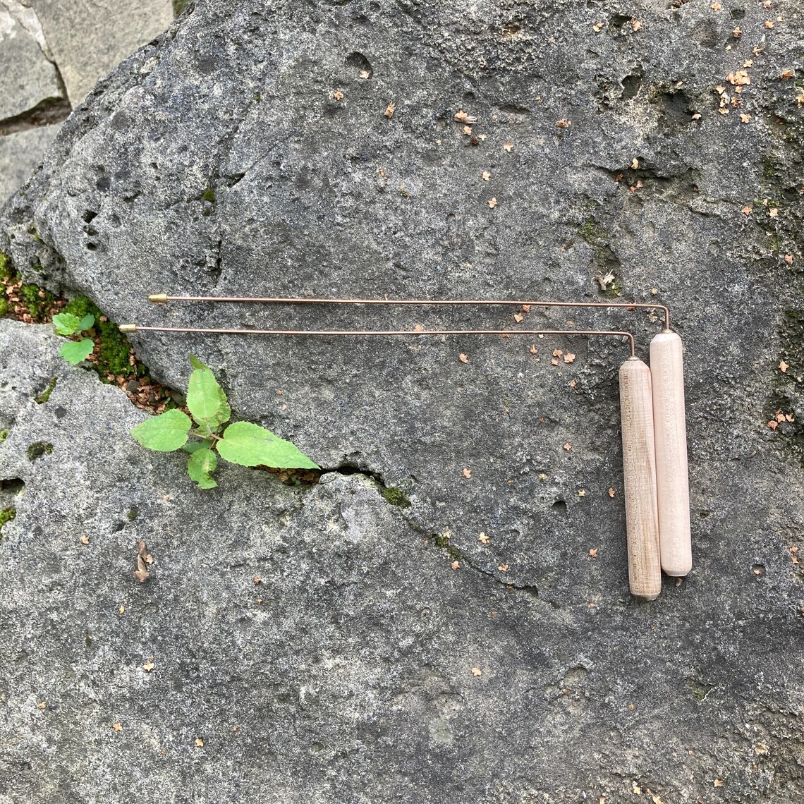 2 Copper Dowsing Rods | Pair of Divining Rods | Portable Dowser Rods ...