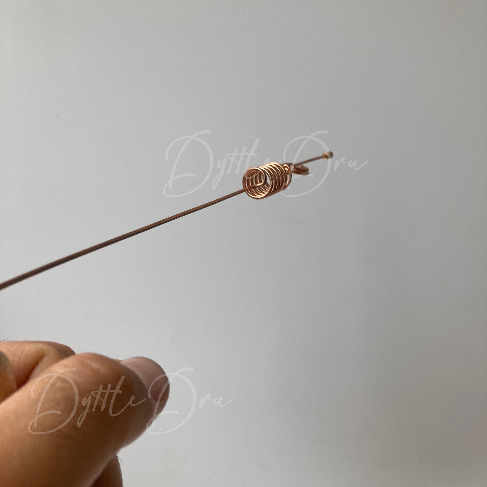 2 Copper Dowsing Rods With Double Resonator Pair of Divining - Etsy