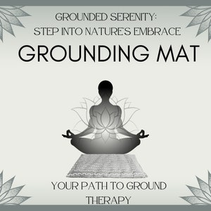 Grounding Yoga Mat | Shungite Grounding Mat: Natural EMF Protection ...