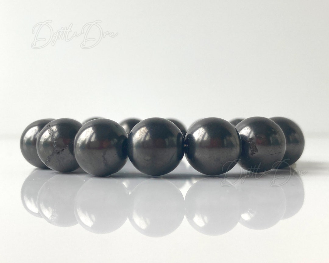 Grounding Bracelet for Men/women , Shungite EMF Protection SHUNGITE ...
