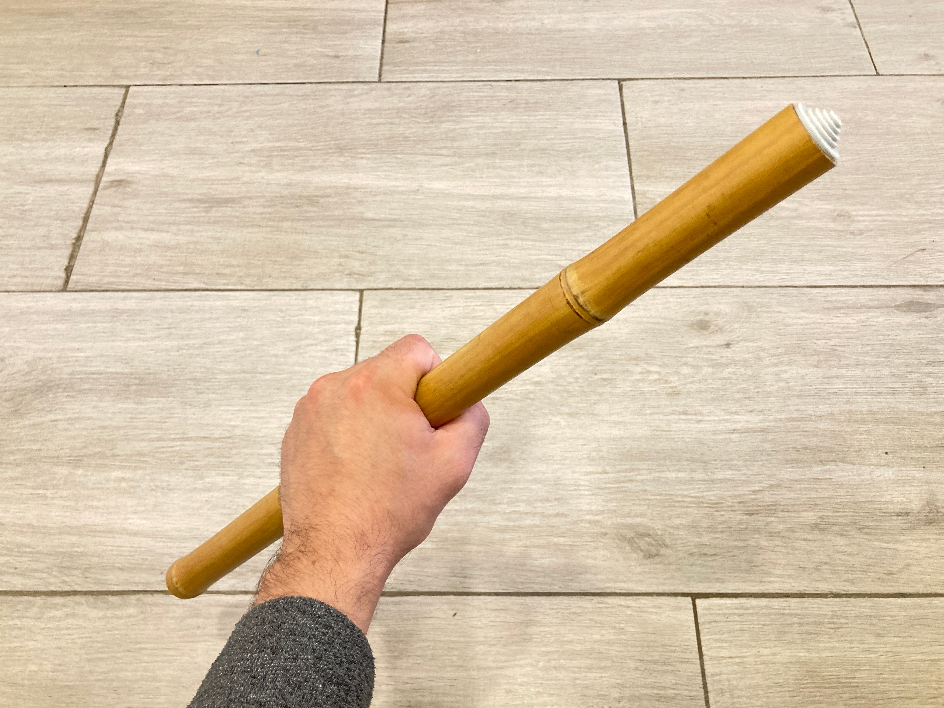 Dowsing Rod Bobber With Tiger's Eye Tip in Bamboo Case Copper Dowsing ...