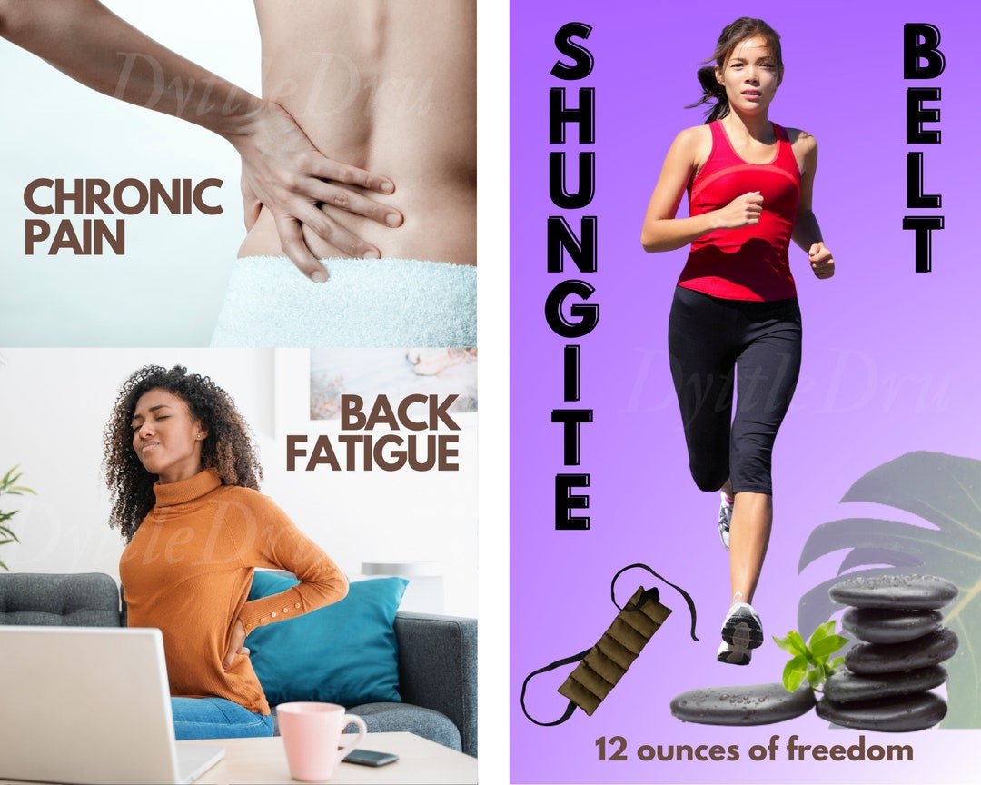 Back Pain Relief Belt | Shungite Belt | Biowarming Bandage | Massage ...