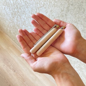 2 Folden Dowsing Rods Adjustable Length in Pouch | Portable Dowsing ...