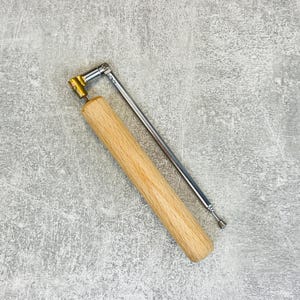 2 Folden Dowsing Rods Adjustable Length in Pouch | Portable Dowsing ...