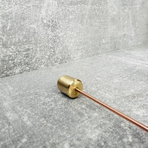One-handed Copper Dowsing Rod Bobber With Brass Tip - Etsy