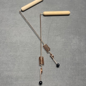 2 Amethyst Copper Dowsing Rods With Multiband Antenna - Etsy
