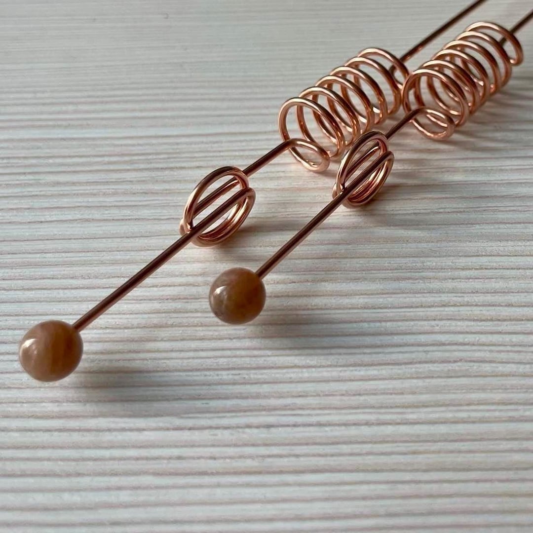 2 Sunstone Copper Dowsing Rods With Multiband Antenna - Etsy