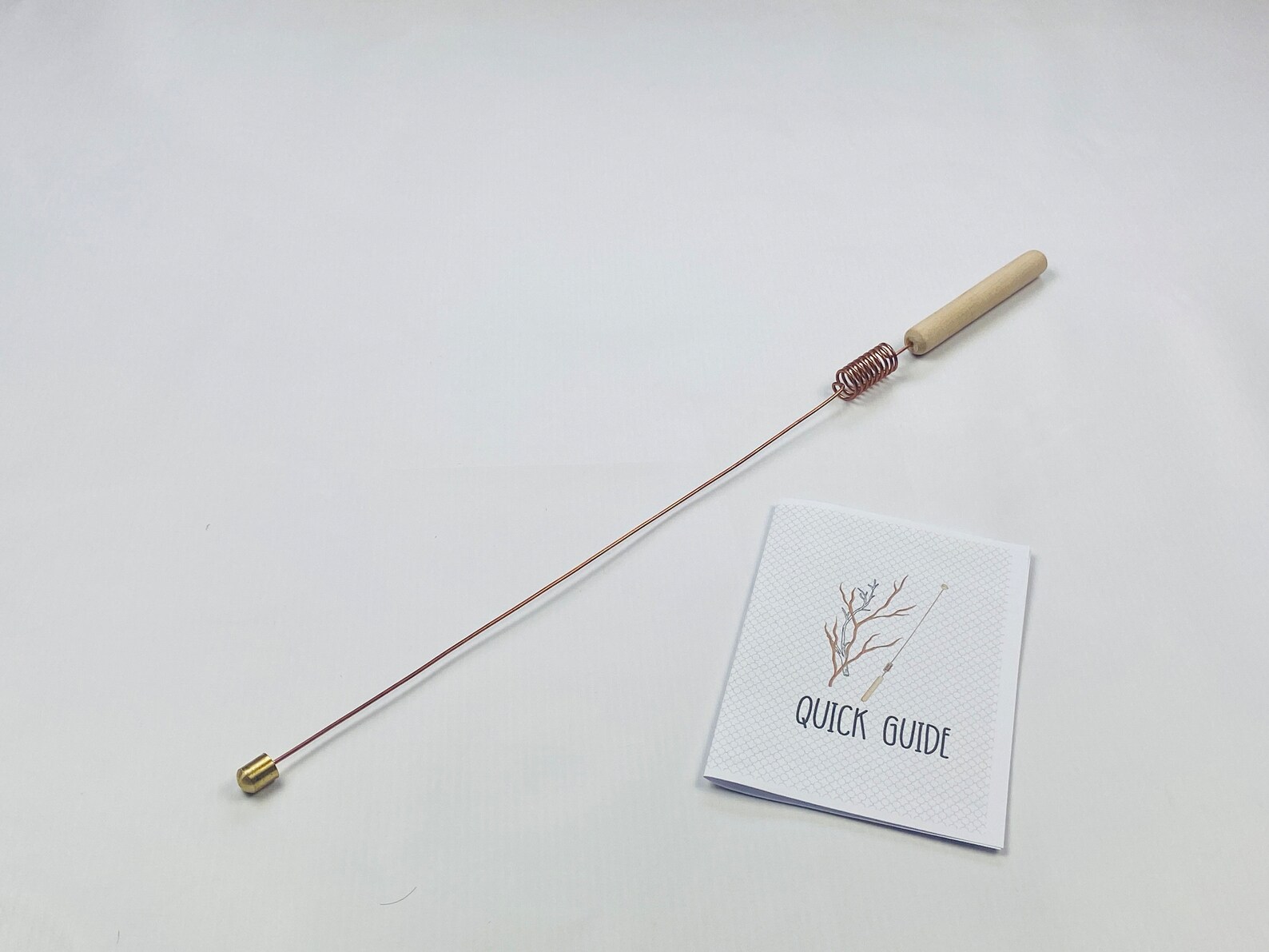 One-handed Copper Dowsing Rod Bobber With Brass Tip - Etsy