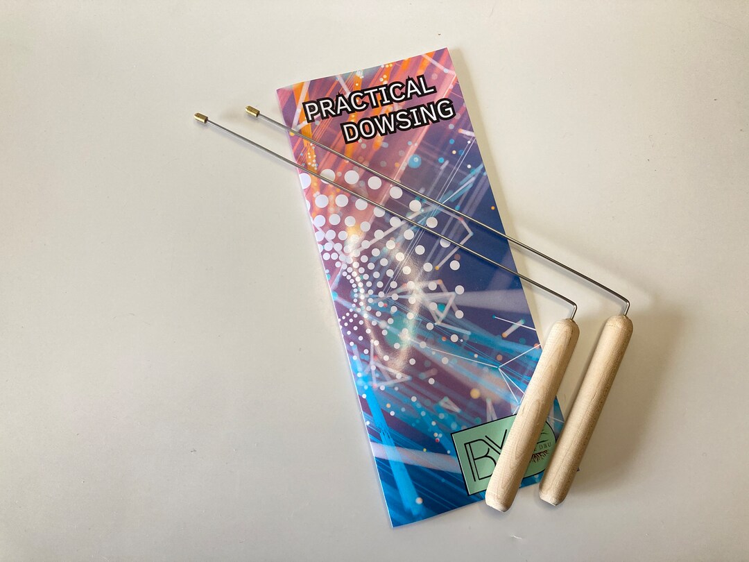 2 Dowsing Rods With Wood Handles Pair of Divining Rods Divination Rods ...