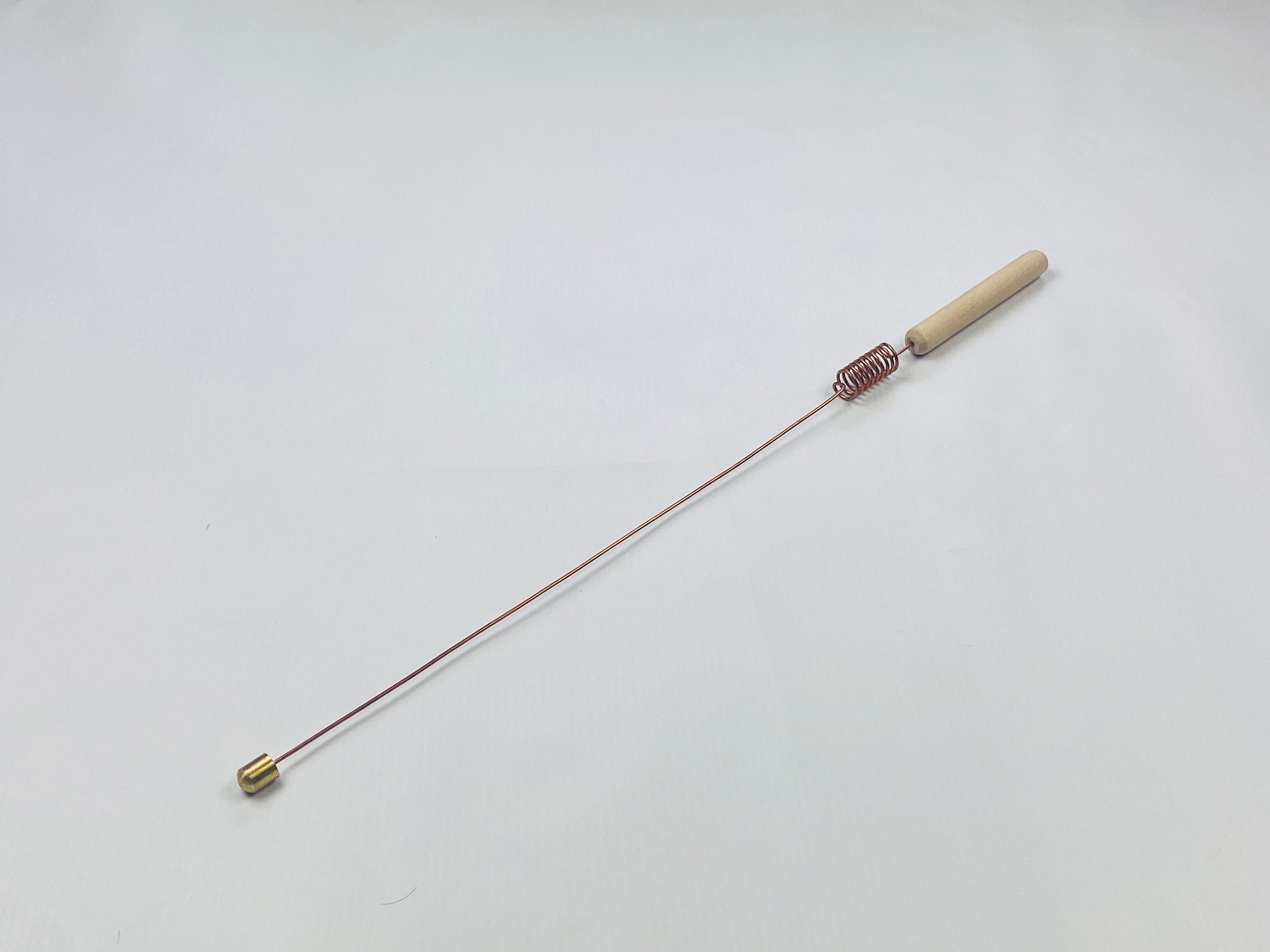 Copper Dowsing Rod With BRASS Metal Tip With BAMBOO CASE Dowsing Rod ...