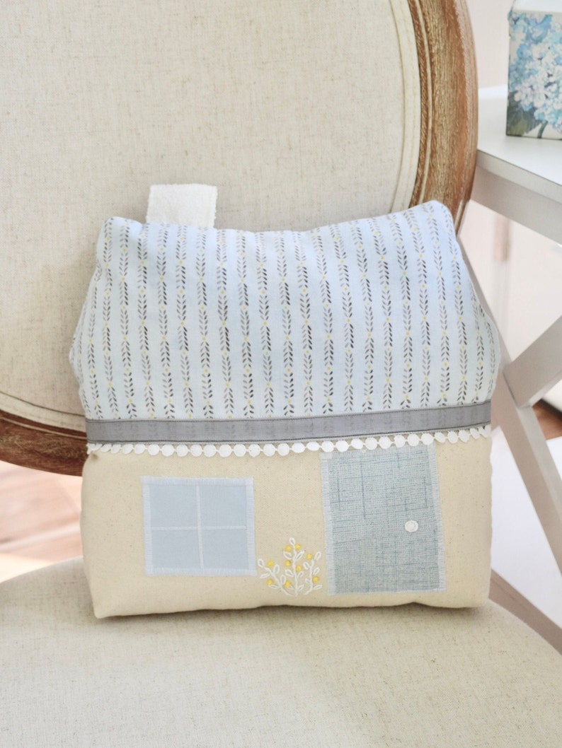 Storybook Cottage Pillow Cottage Shaped Pillow Plush House Shaped ...
