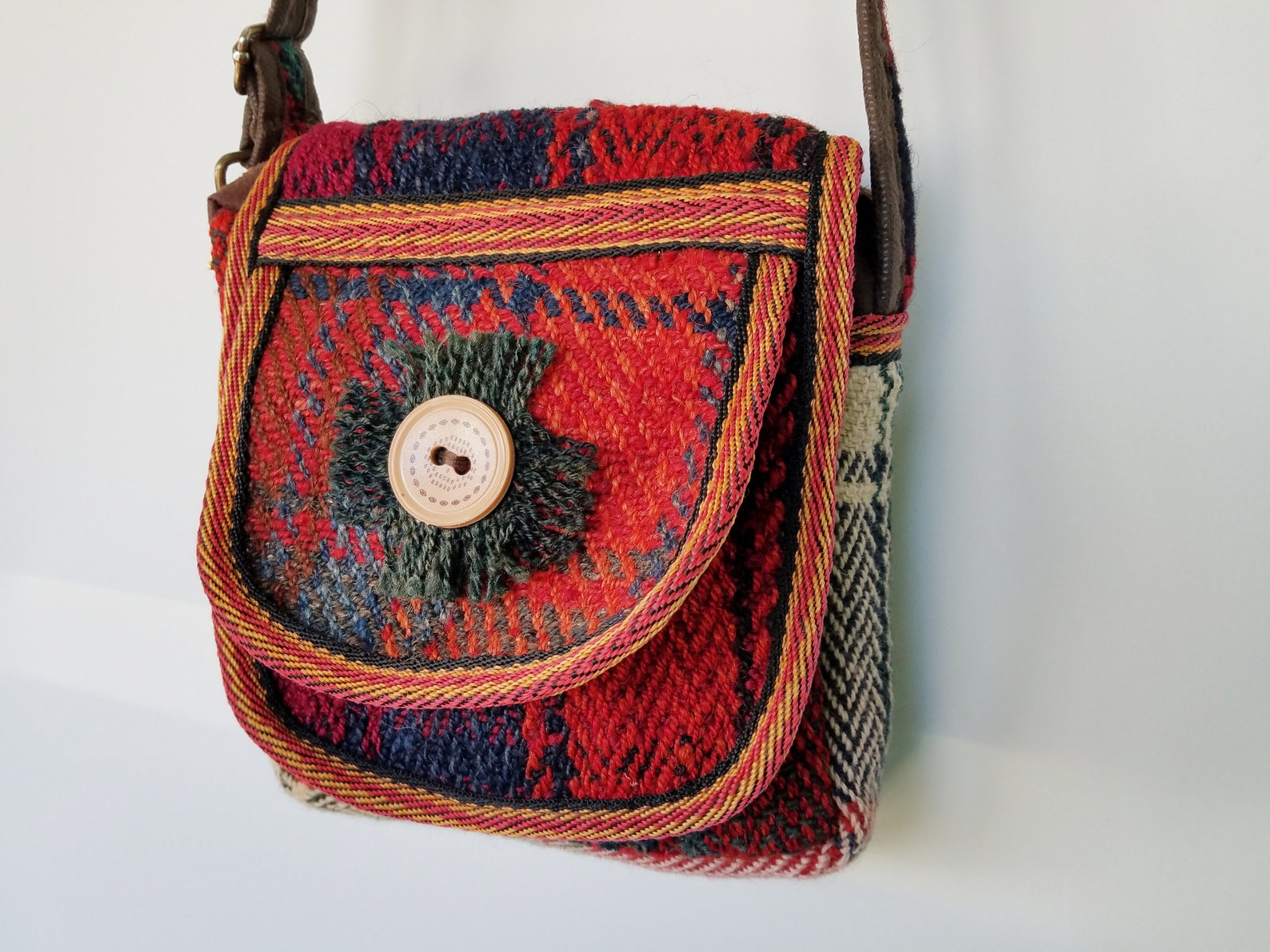 Kilim Handbag, Kilim Shoulder Bag, Woven Rug Bag, Carpet Bag ...