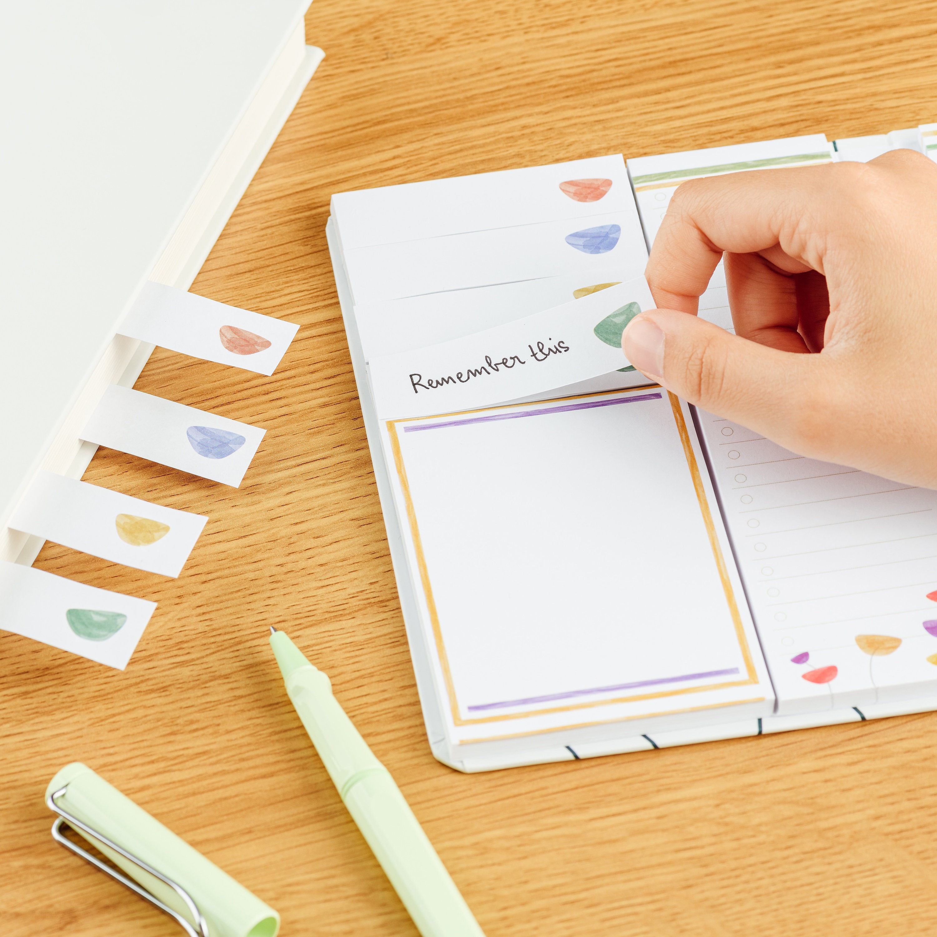 Assorted Sticky Notes Set Shopping/to Do List Book - Etsy