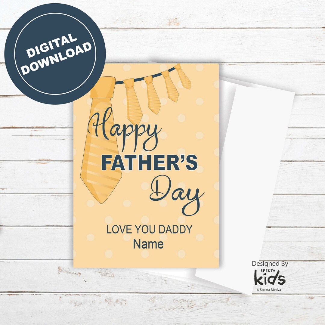 Father's Day Card - Etsy