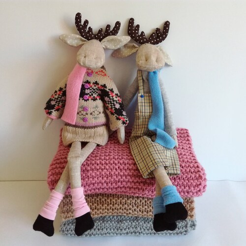 PDF Cream Coat Sewing Pattern and Tutorial for Tilda Doll 65 | Etsy UK