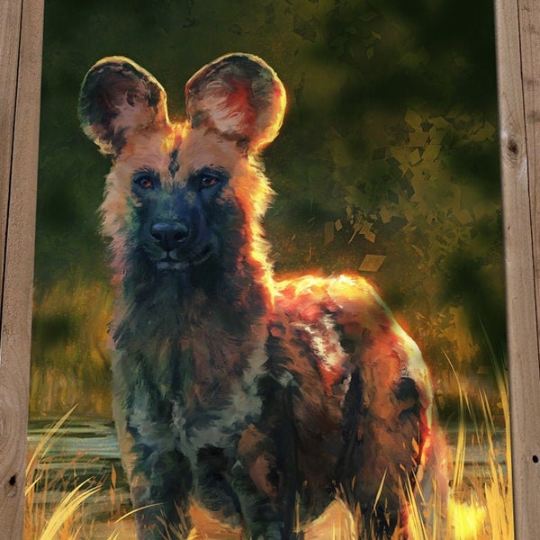 African Wild Dogs - Etsy
