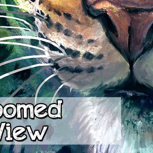Big Cat Wall Art - Jaguar Art Print - Safari Animals - Green Wall Art ...
