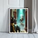 Anubis Painting Egyptian Mythology Ancient Egypt Gods Anput Jackal Tomb ...