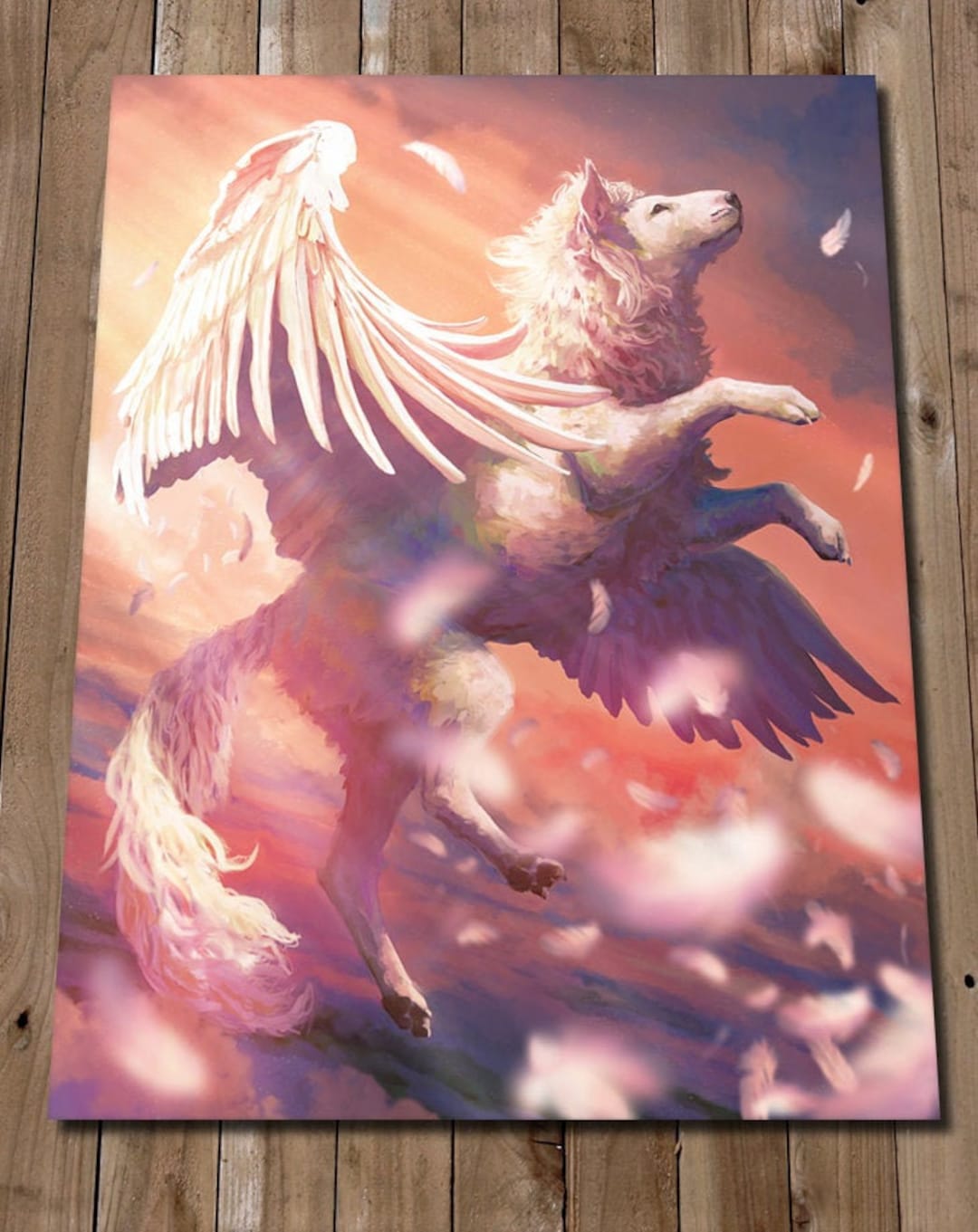 Angelic Fantasy Art - Aralez - Armenian Mythology - Mythological Dog ...