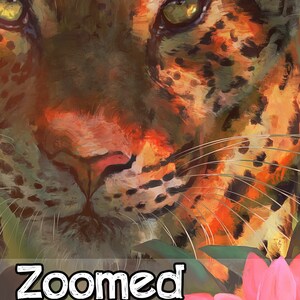 Safari Animal Prints - Jaguar Wall Art Painting - Jungle Illustration ...