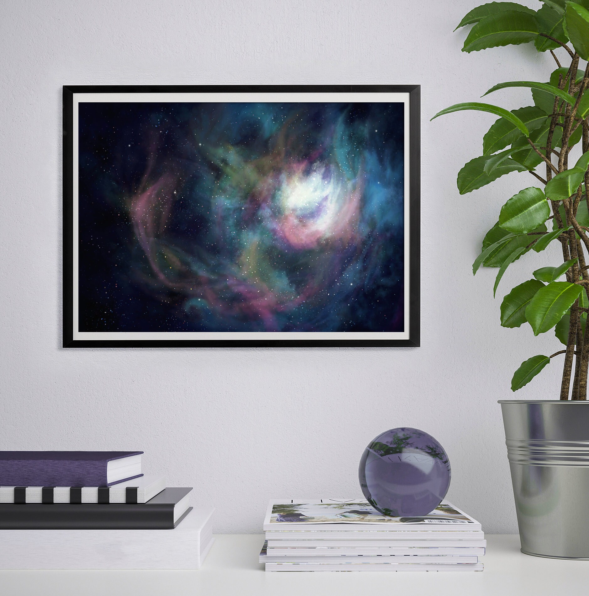 Space Prints - Wall Art Set of 3 - Space Poster - Art Print Set - 3 for ...