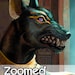 Anubis Painting Egyptian Mythology Ancient Egypt Gods Anput Jackal Tomb ...