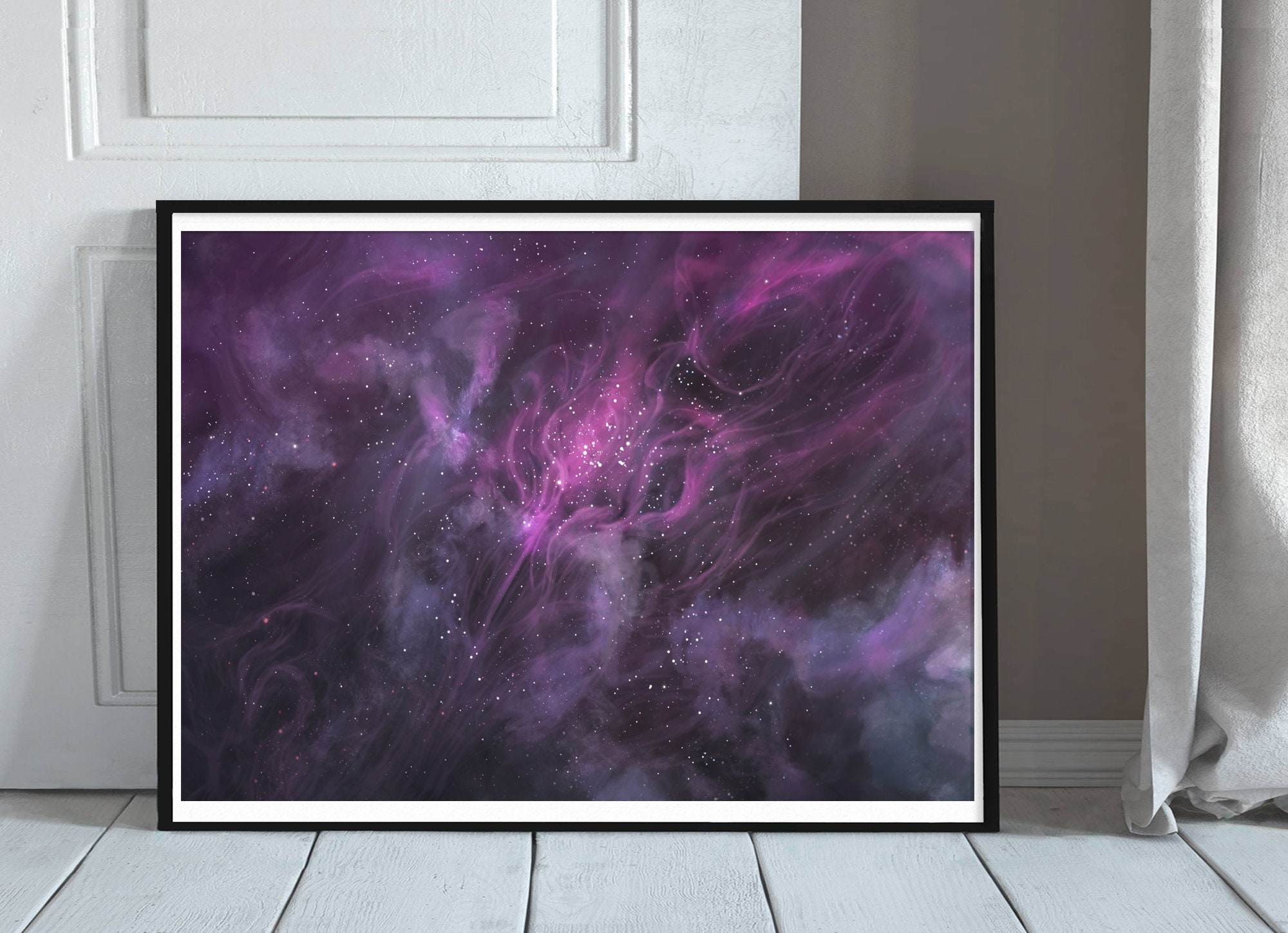 Space Prints Wall Art Set of 3 Space Poster Art Print | Etsy UK