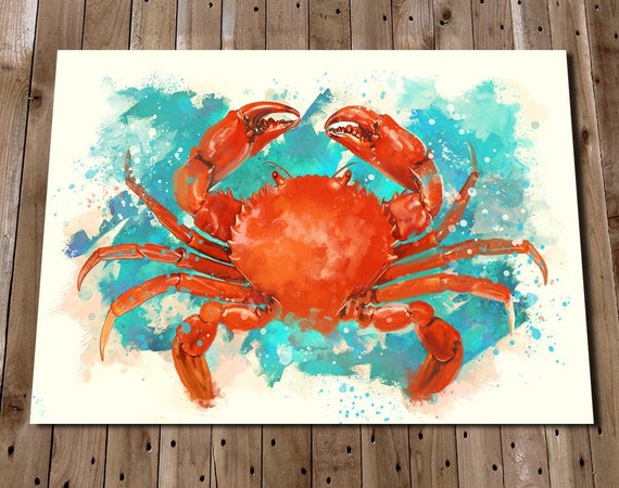 Nautical Crab Art