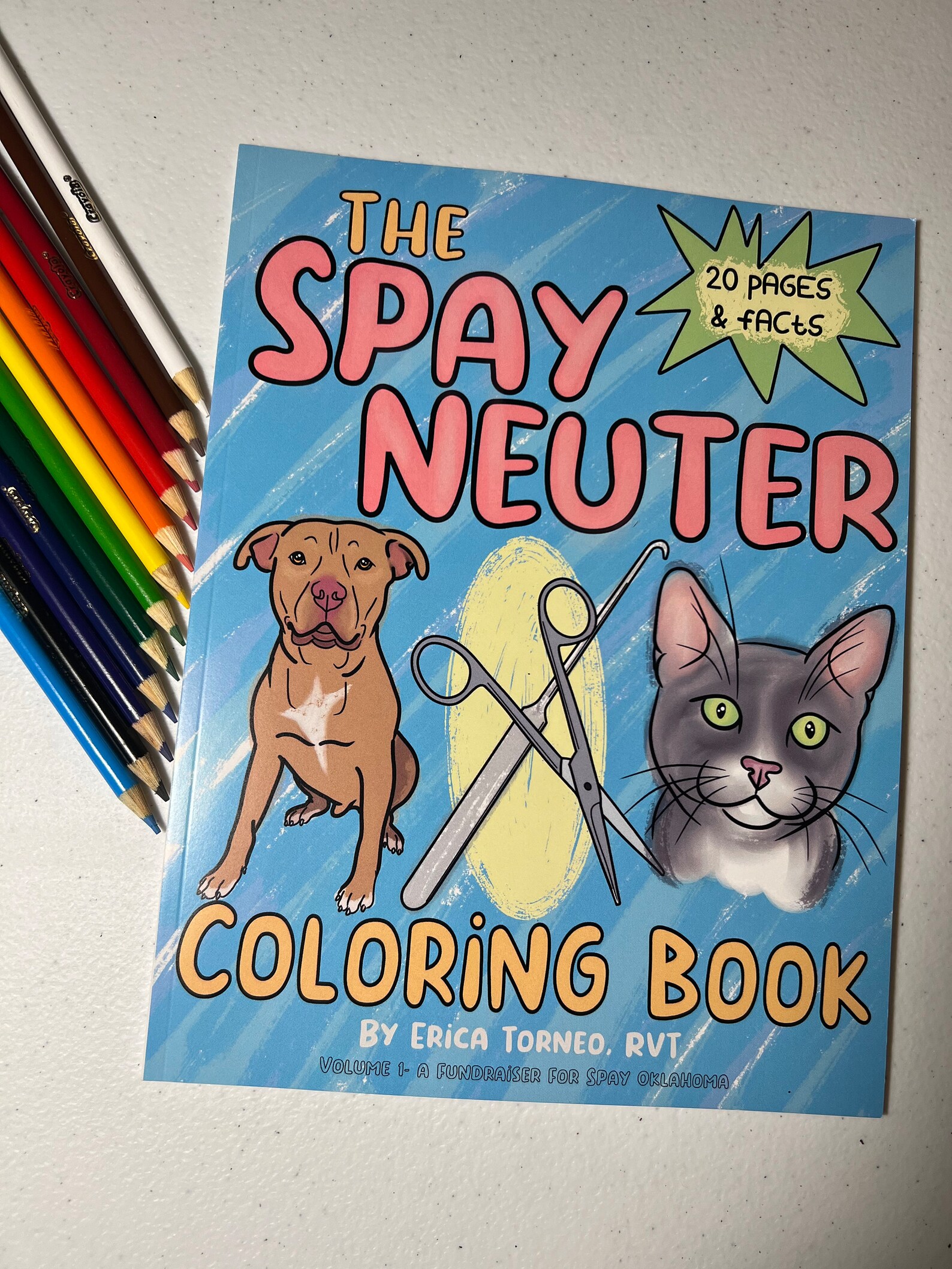 The Spay Neuter Coloring Book, Spay Oklahoma, Animal Rescue, Dog Cat ...