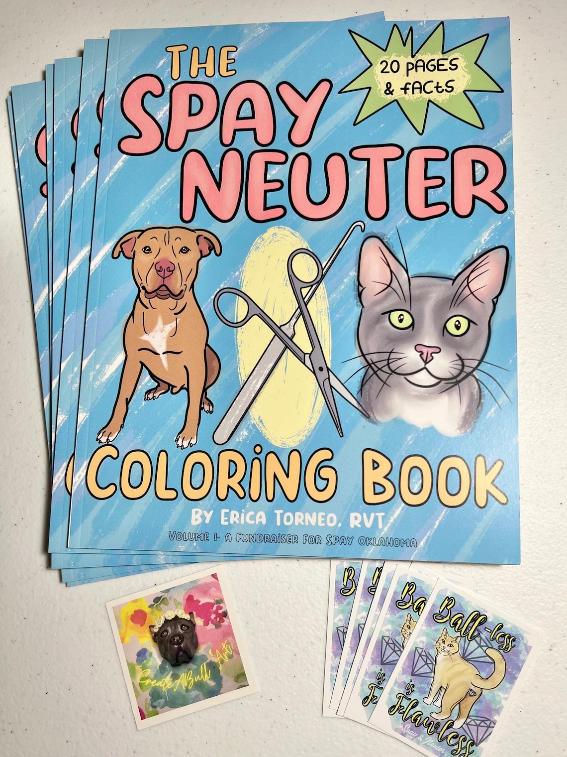 The Spay Neuter Coloring Book Spay Oklahoma Animal Rescue - Etsy