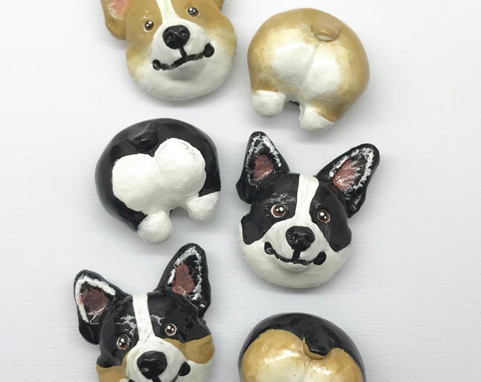 Corgi Gift Corgi Butt Magnets Corgi Lover Gift Corgi - Etsy