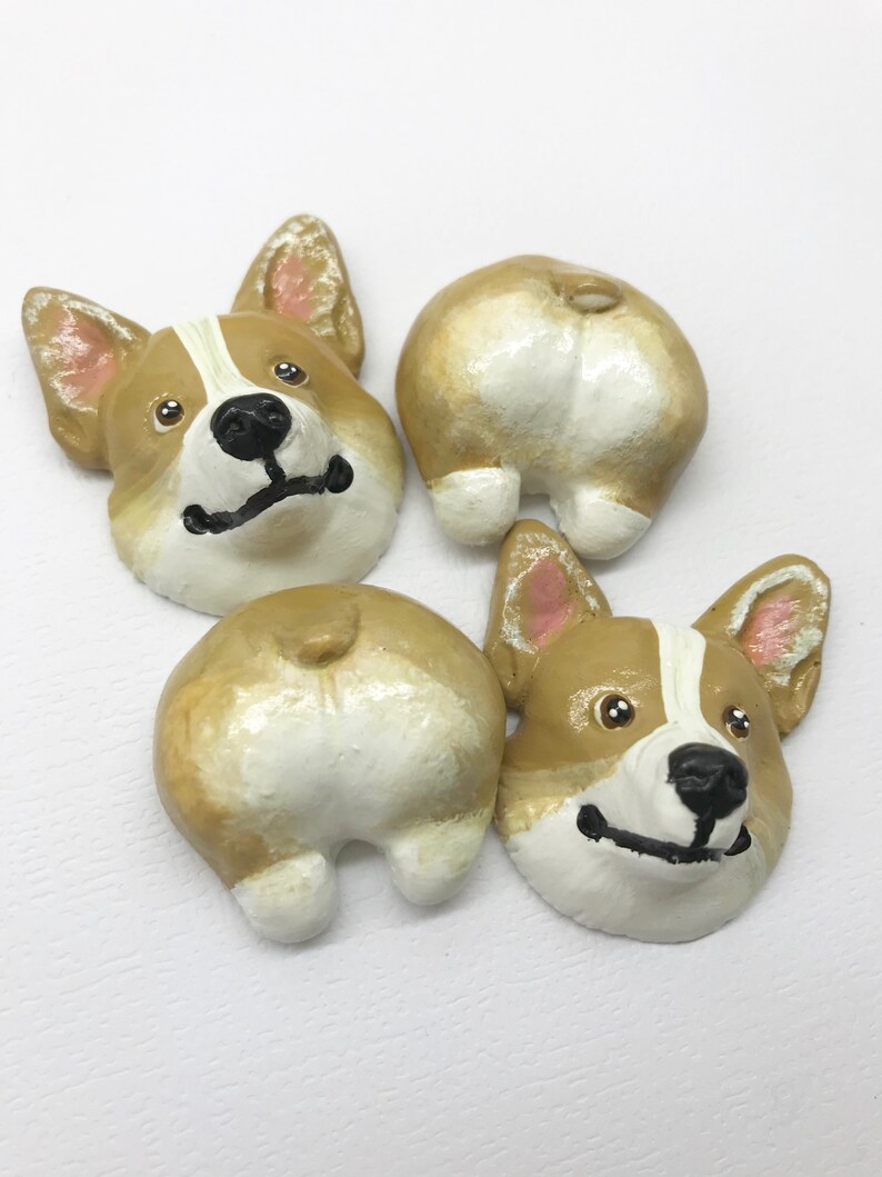 Corgi gift Corgi butt magnets corgi lover gift corgi | Etsy