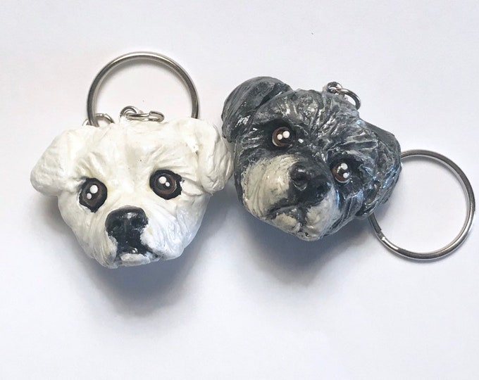 Custom Pet Keychain Custom Dog Keychain Pet Owner Gift - Etsy