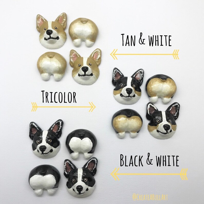 Corgi gift Corgi butt magnets corgi lover gift corgi | Etsy