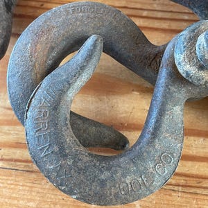 Warren Axe & Tool Co Triple Pulley - Etsy