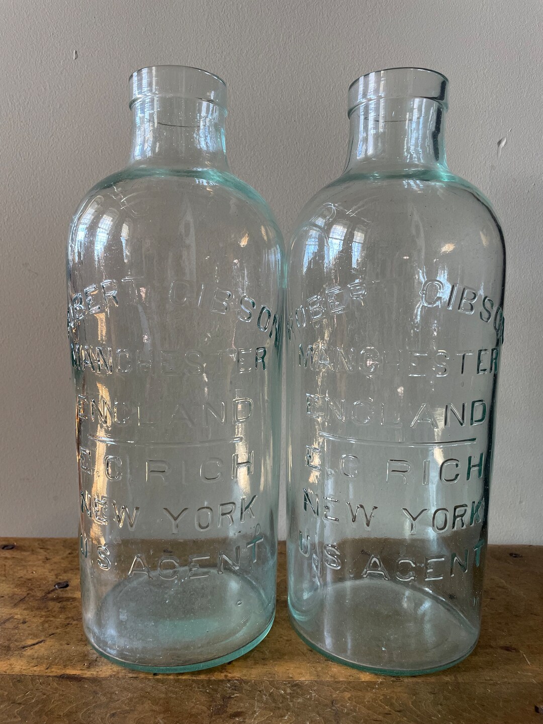 Antique Robert Gibson Tablet Apothecary Bottle - Etsy