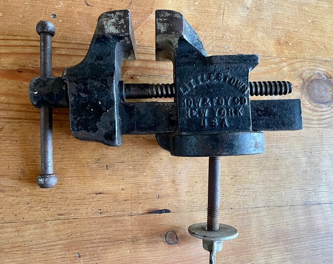 Antique Littlestown Bench Vise No 300 - Etsy