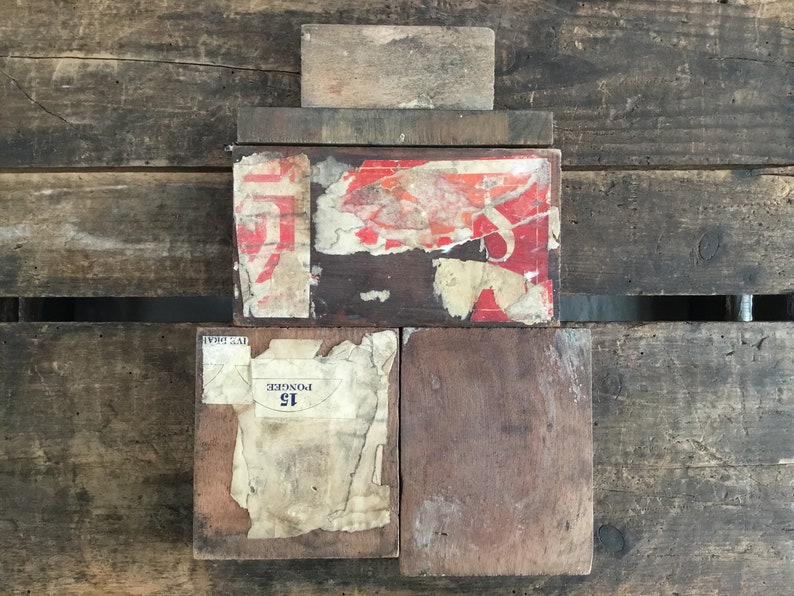 Antique Copper Retail Stamp Blocks | Etsy