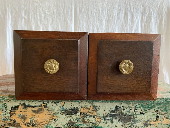 Antique Wood Storage Drawers - Etsy
