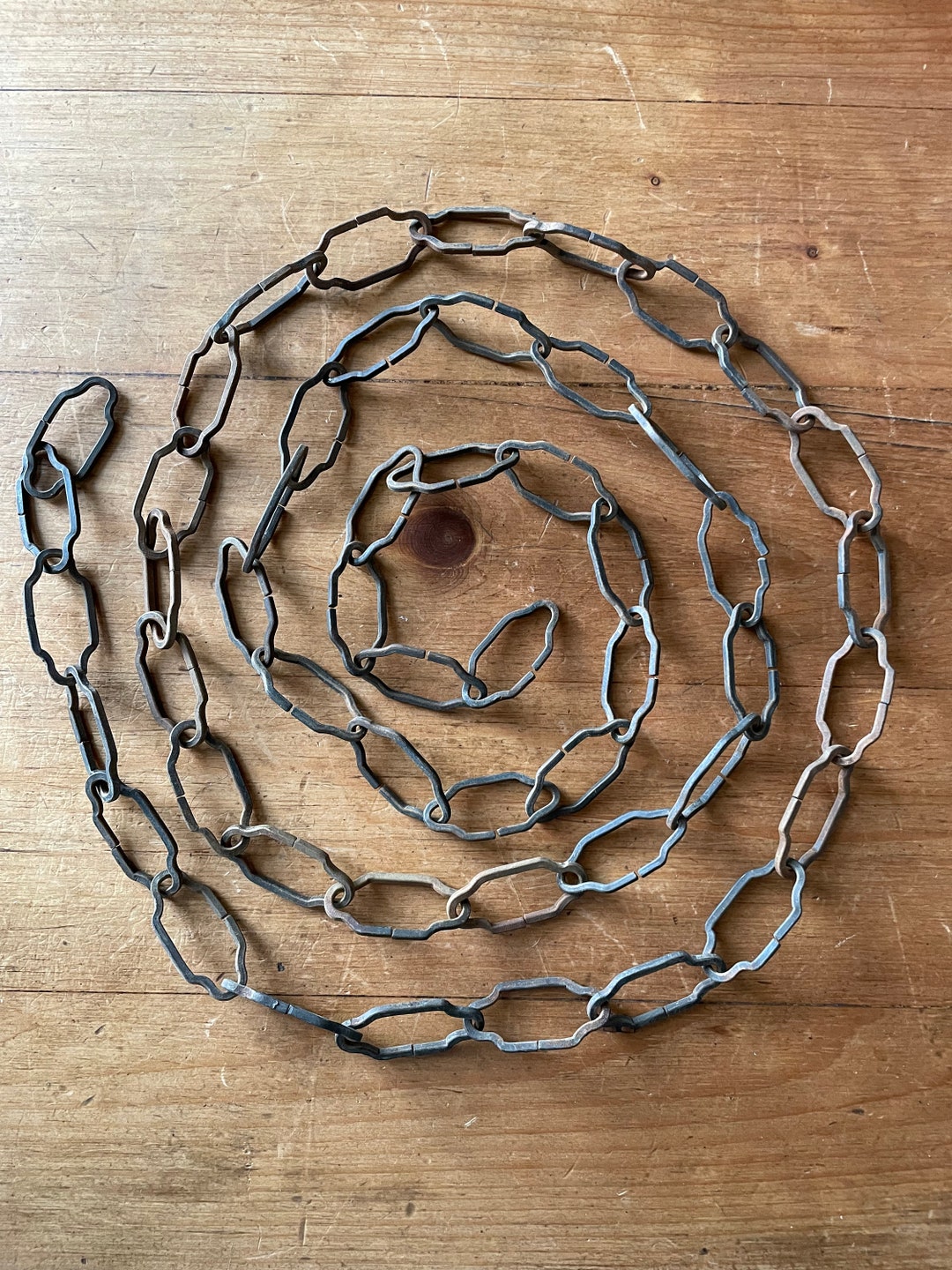 Antique Metal Chain (bear Trap Chain?) - Etsy