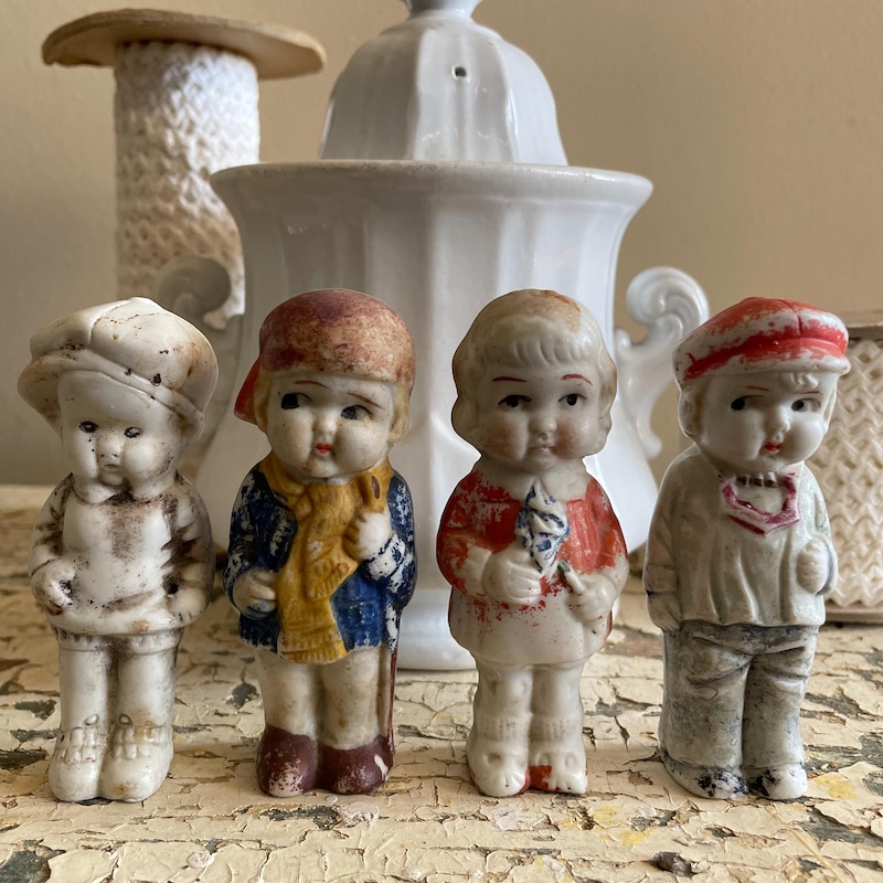 Vintage Japan Bisque Doll - Etsy