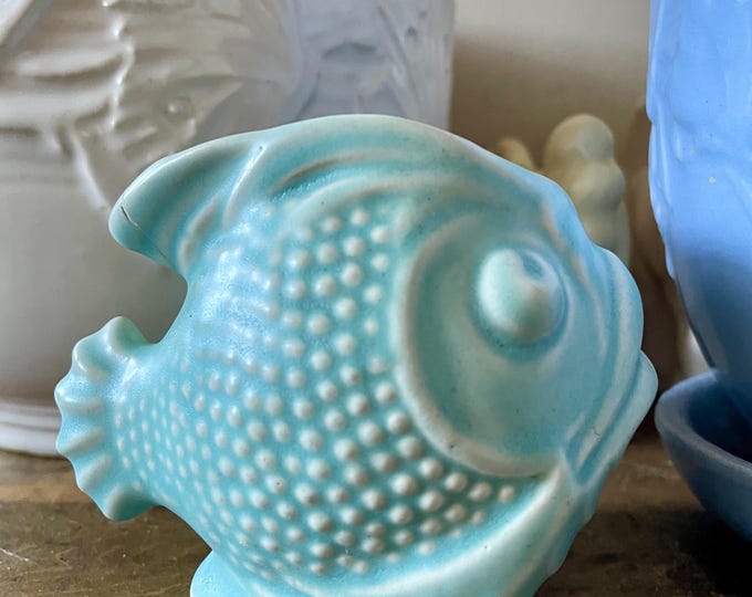 Mccoy Aqua Puffer Fish - Etsy