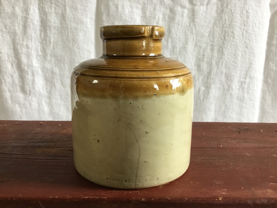 Antique Stoneware Canning Jar - Etsy