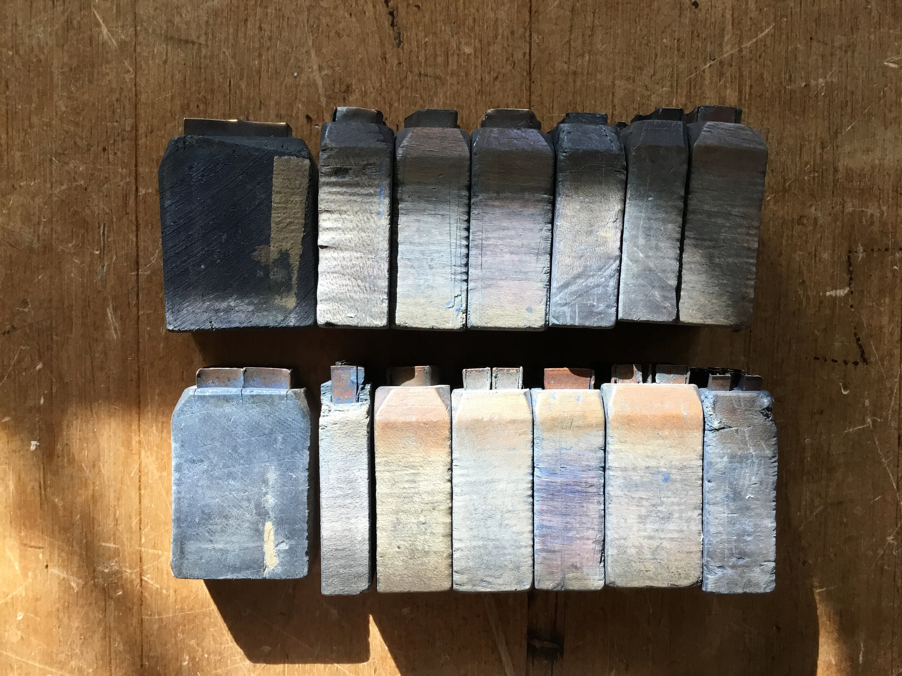 Victorian Copper Typeset Stamp Blocks Letters & Numbers - Etsy