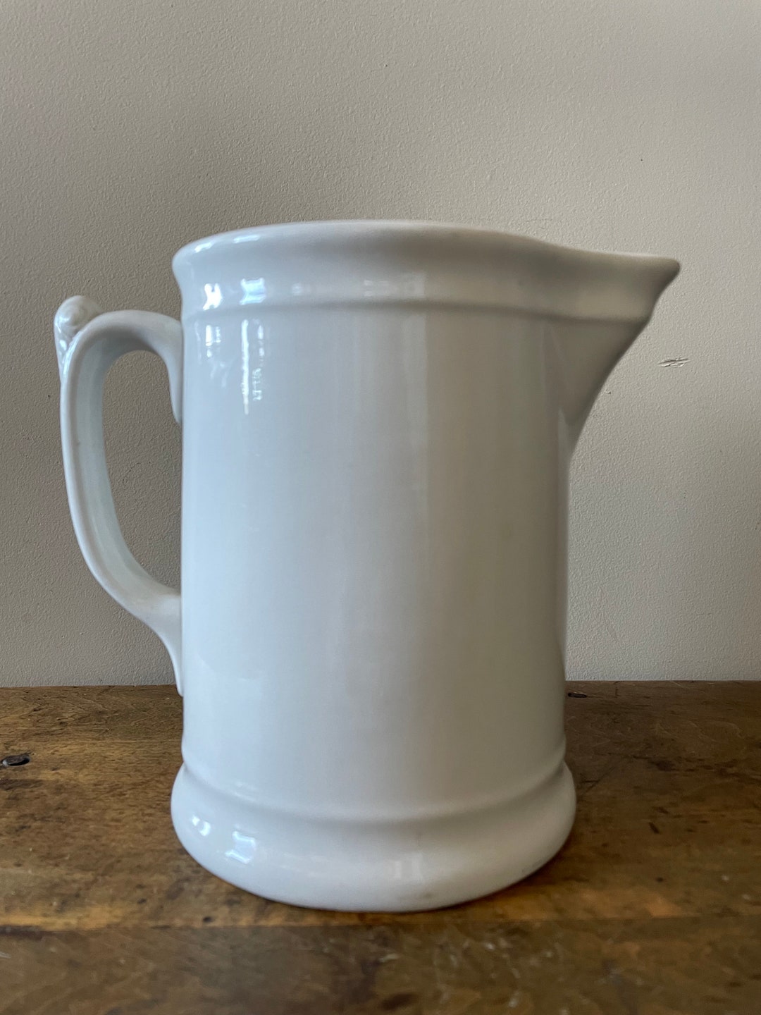 Knowles, Taylor & Knowles Ironstone Milk Pitcher - Etsy