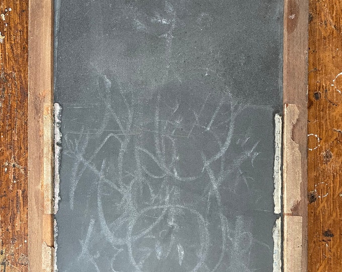 Antique School Slate Board - Etsy
