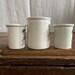 Antique French Ointment Pots - Etsy