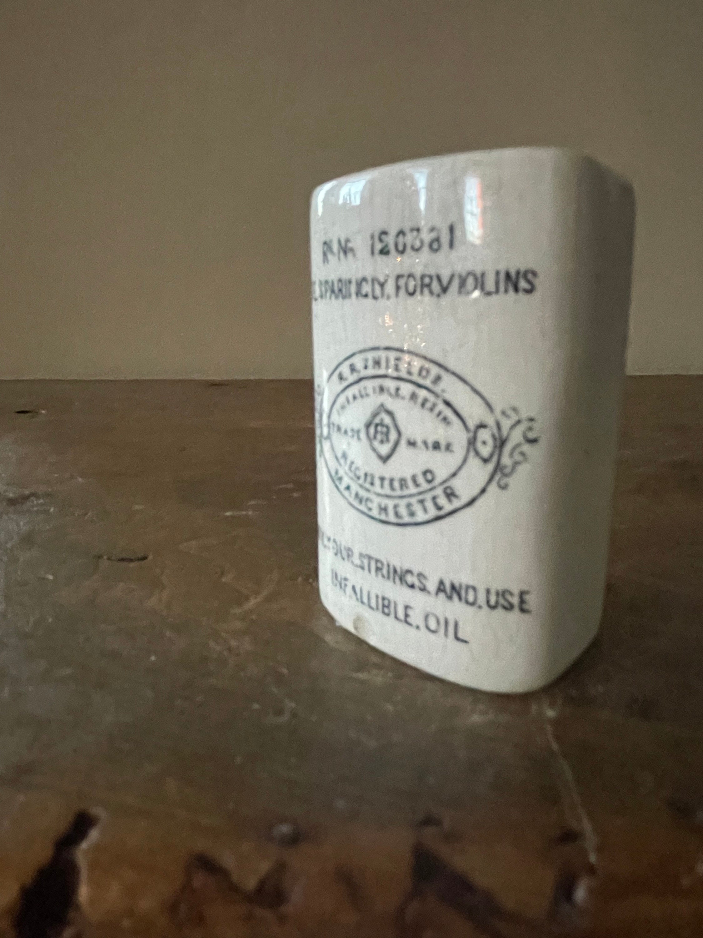 Antique Violin Resin Holder R R Shields - Etsy